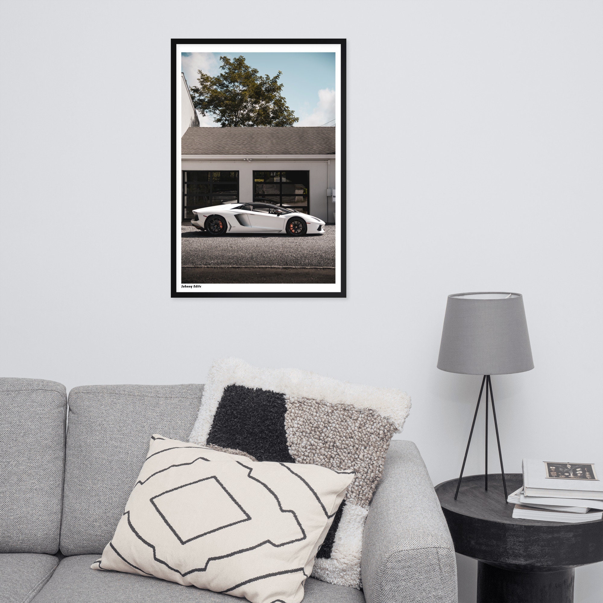 Exotic Lamborghini Aventador Photo With Frame - Etsy