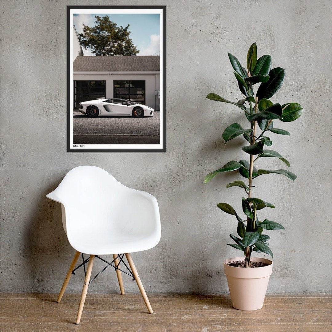 Exotic Lamborghini Aventador Photo With Frame - Etsy