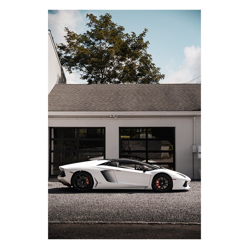Exotic Lamborghini Aventador Photo With Frame - Etsy