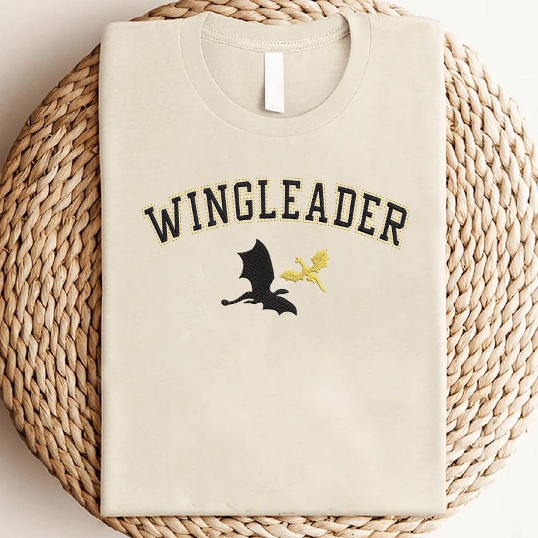 Wingleader Embroidery Design, Dragon Rider College Embroidery Design ...