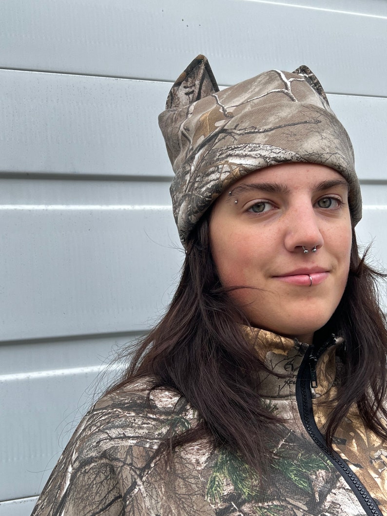 Real Tree Camo Cat Hat - Etsy