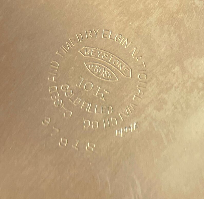 Beautiful Vintage Elgin De Luxe 17 Jewel 10k Gold Filled Pocket Watch runs - Etsy