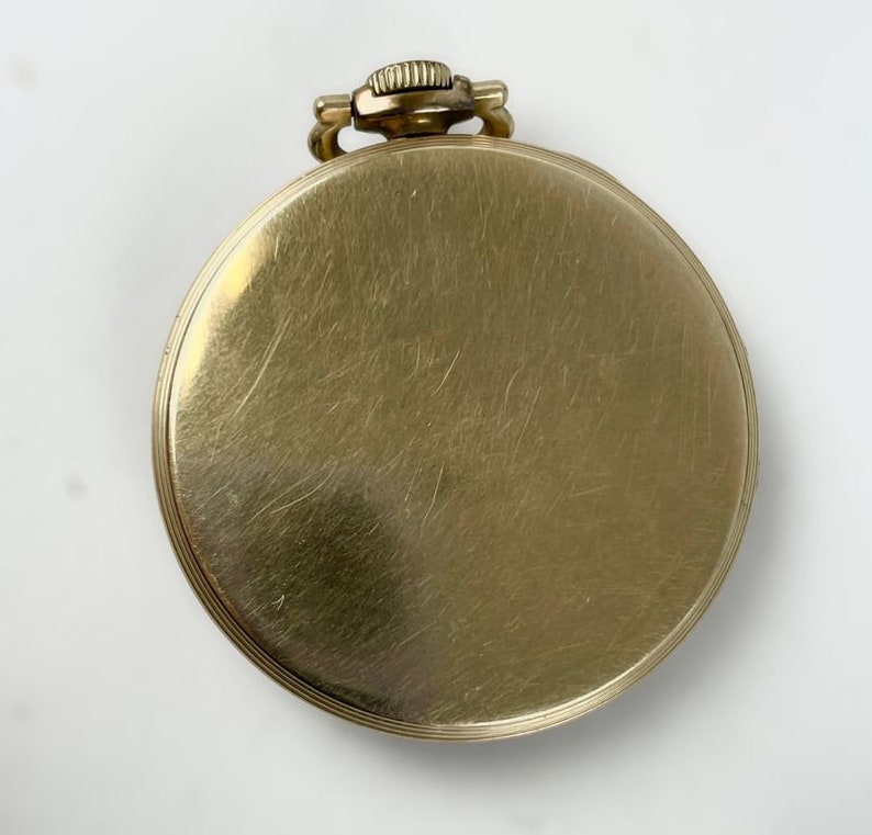 Beautiful Vintage Elgin De Luxe 17 Jewel 10k Gold Filled Pocket Watch (runs) - Etsy