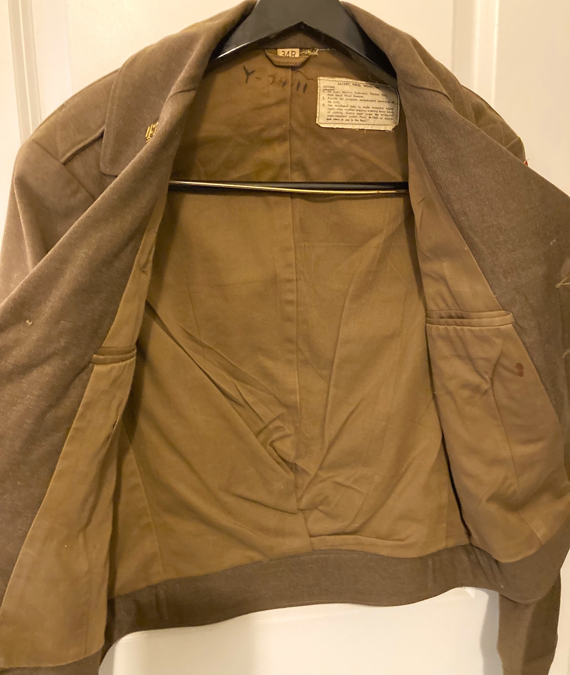 WWII 8th Army Tech Corporal Eisenhower Style Battle Dress Uniform ...