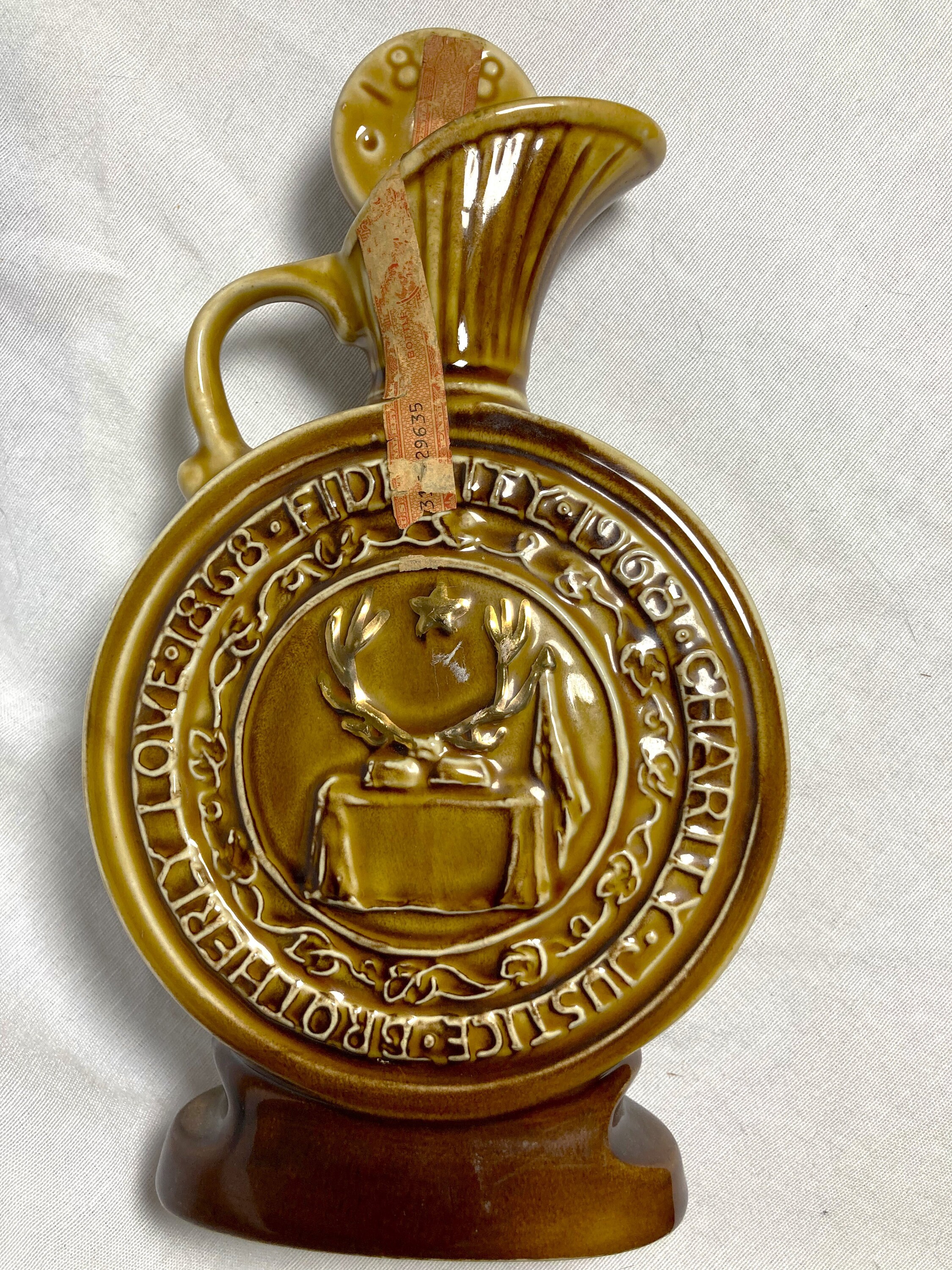 Vintage Jim Beam Collector's Edition Decanter - BPOE Order Elks Club ...