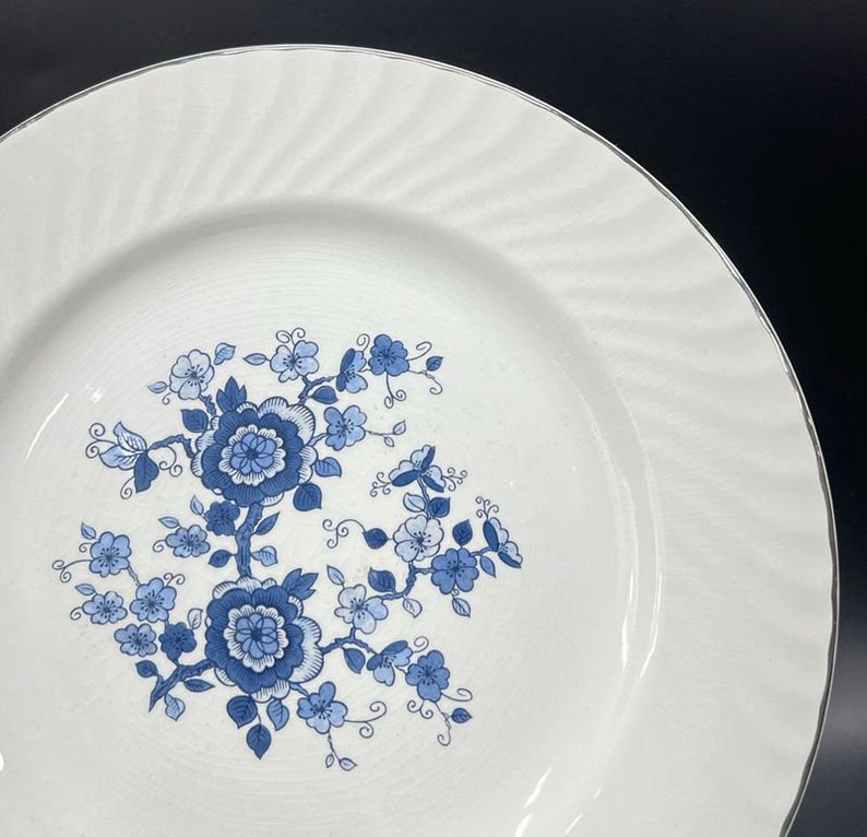 Beautiful Vintage Royal Blue Ironstone Enoch Wedgwood Tunstall 1835 ...