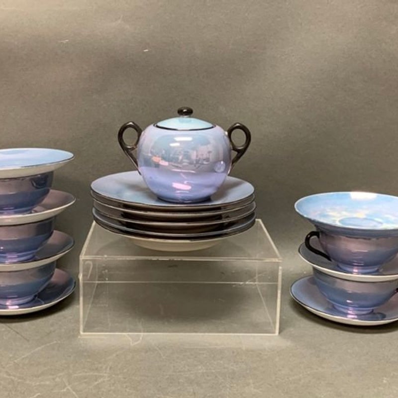 Lusterware Tea Set - Etsy