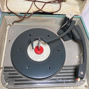 Retro Vintage Westinghouse Model H63AC2 Suitcase Record Player (1950s ...
