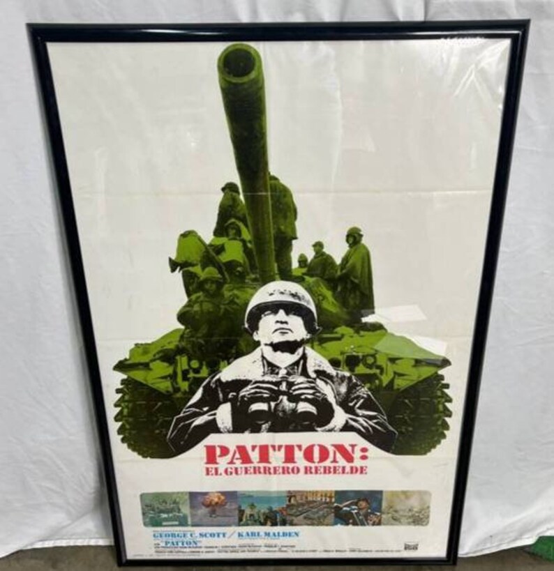 Original Vintage patton Movie Poster 1970 - Etsy