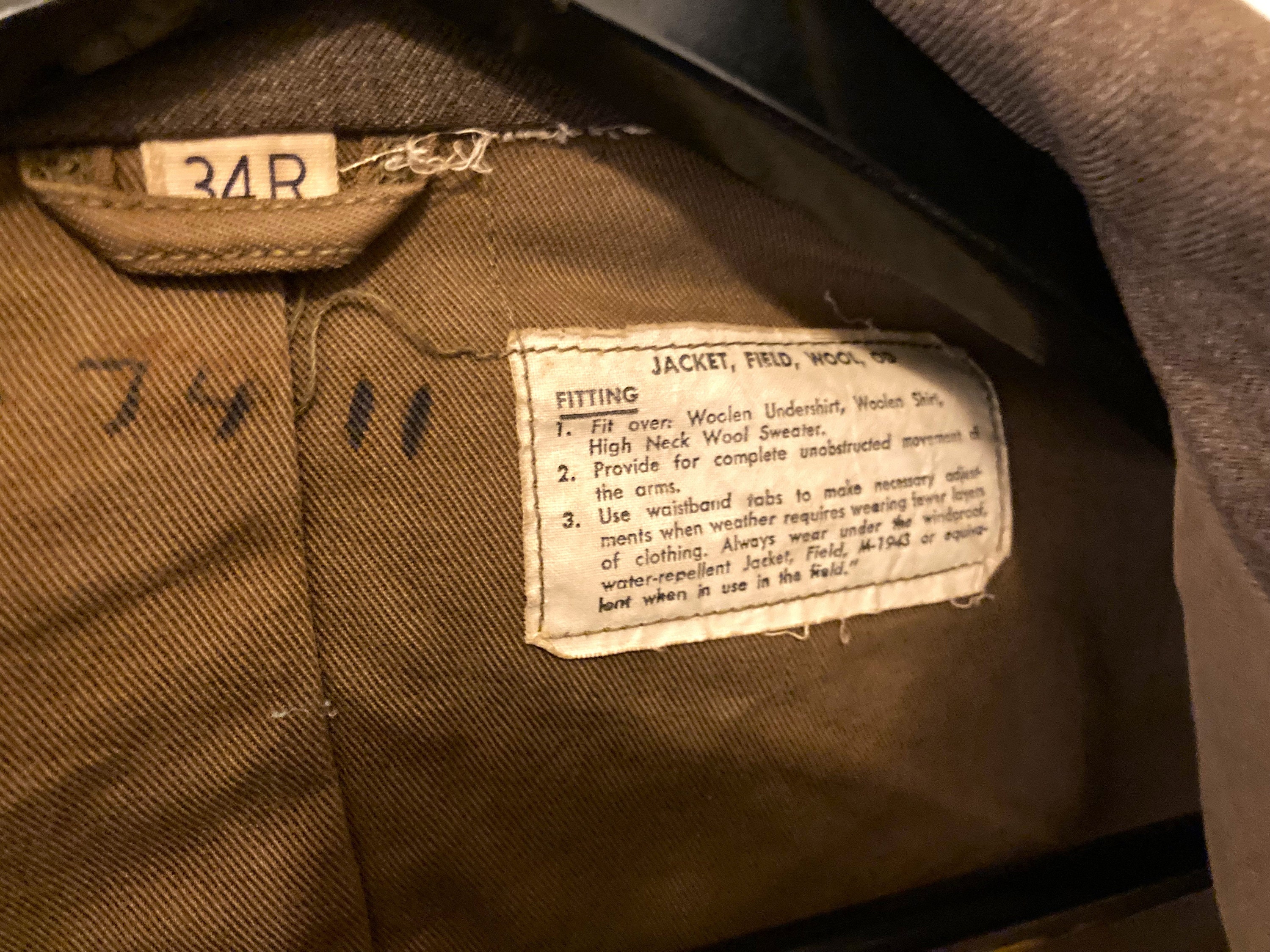 WWII 8th Army Tech Corporal Eisenhower Style Battle Dress Uniform ...