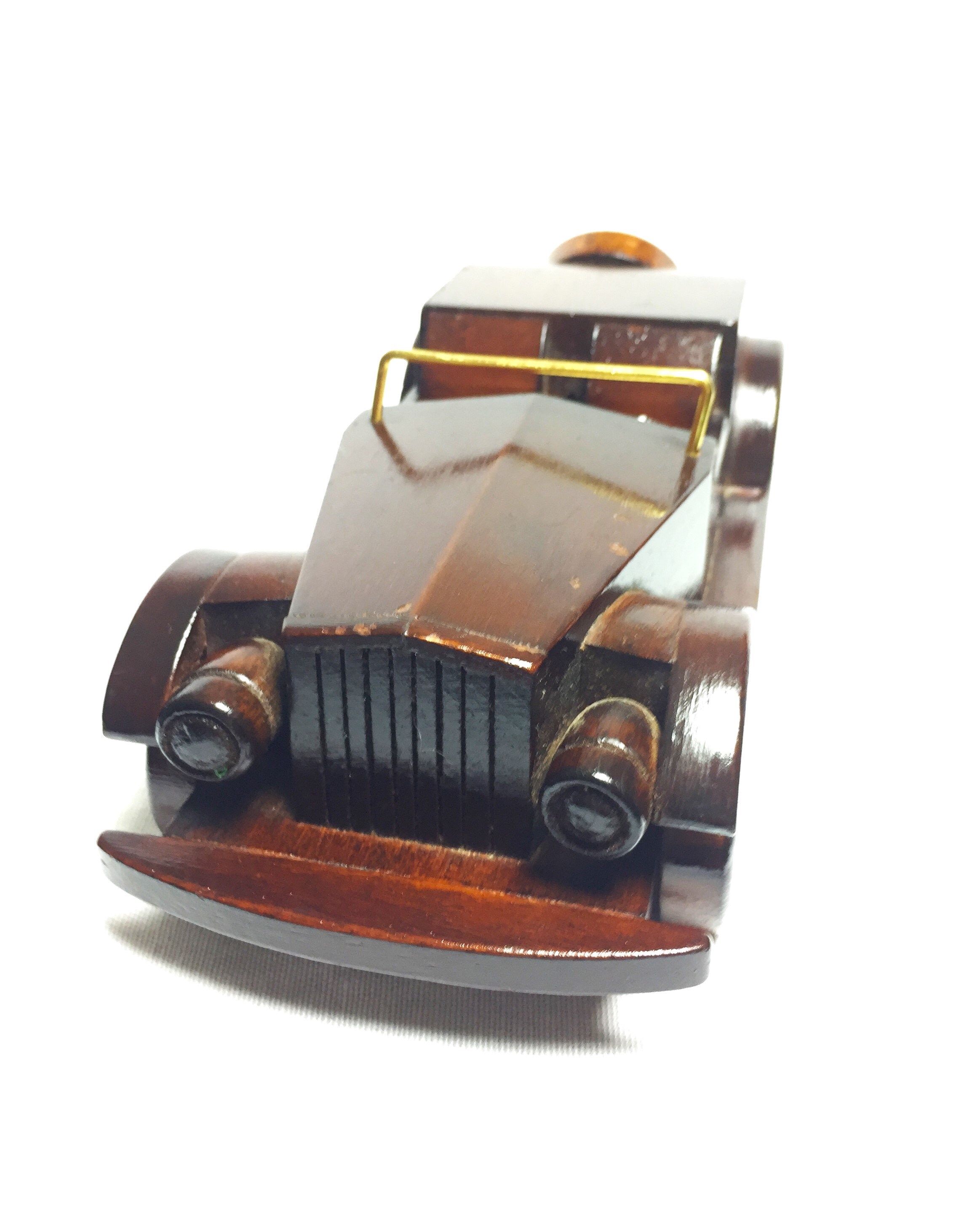 Beautiful Vintage george Good Corporation Wooden Music Box Car works ...
