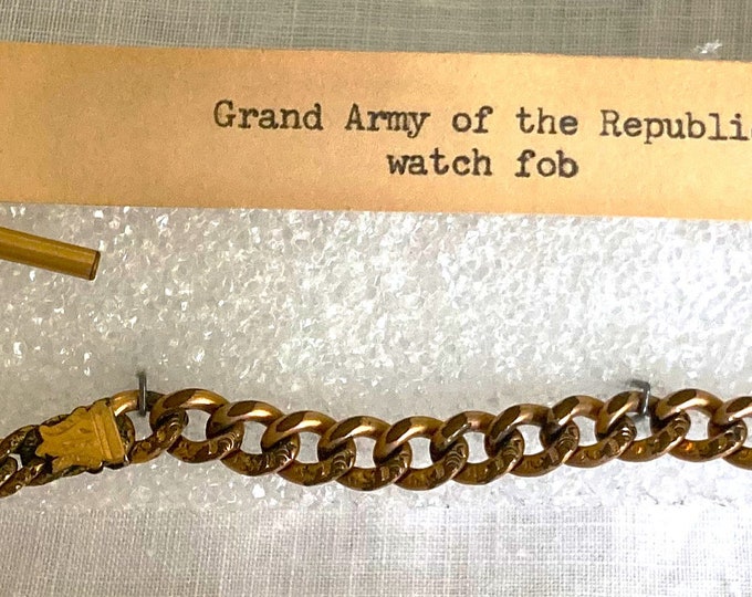 Antique Civil War Era - Rare Grand Army of the Republic Watch Fob - Etsy