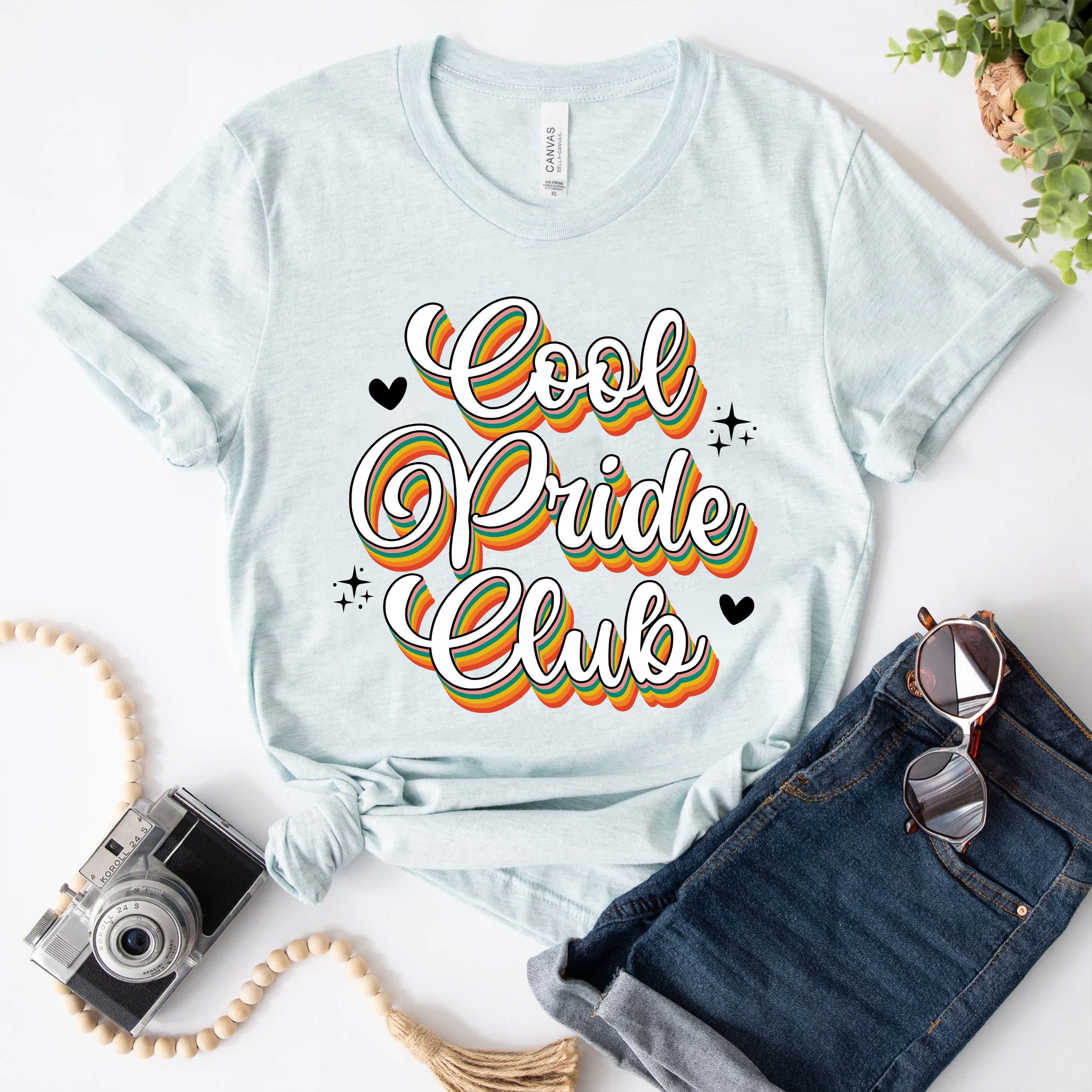 Cool Pride Club Shirt, Gay Pride Shirt, Lgbt Rainbow Tee, Funny Lgbt Shirts, Cool Lesbians Club ...
