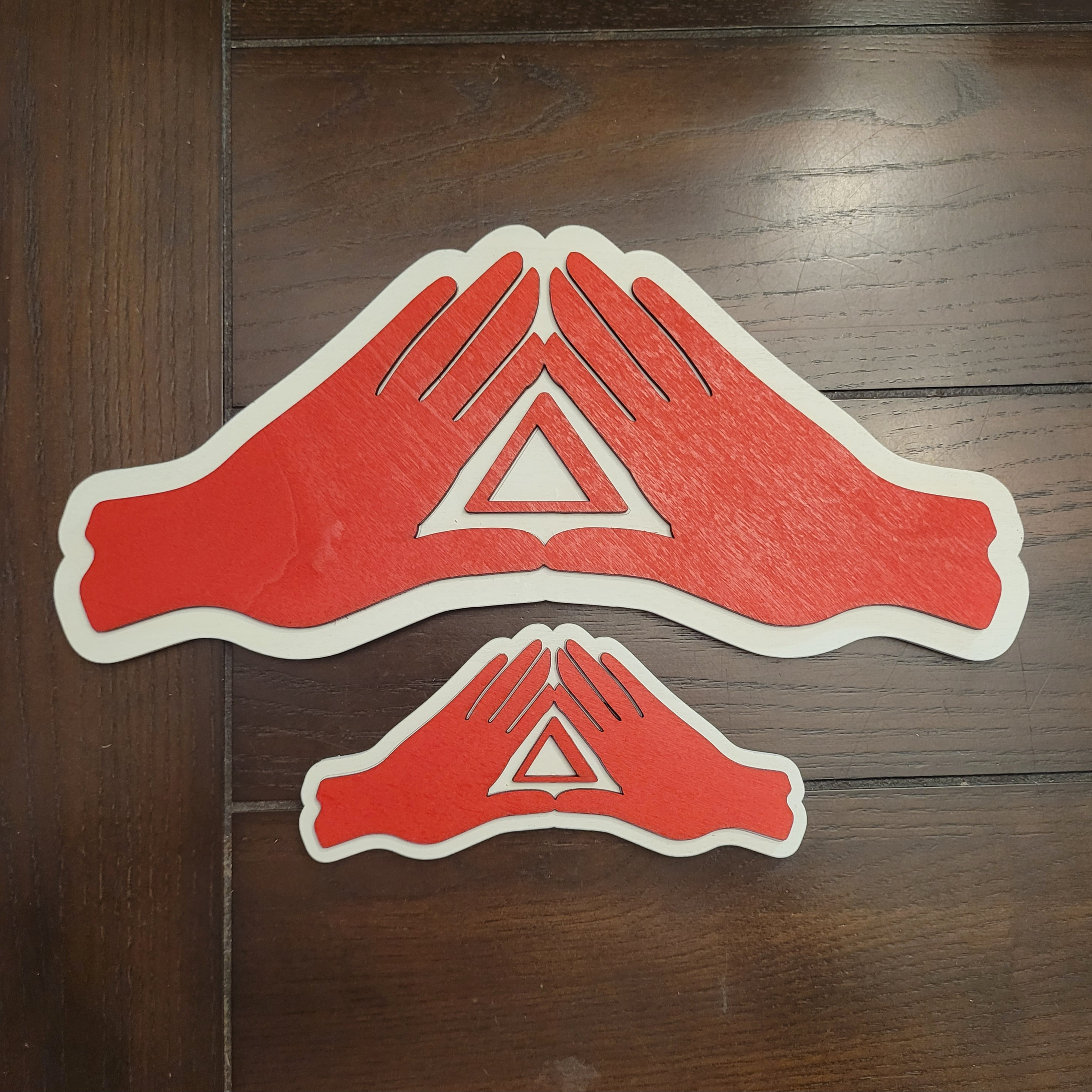 Delta Sigma Theta 'hands' - Etsy