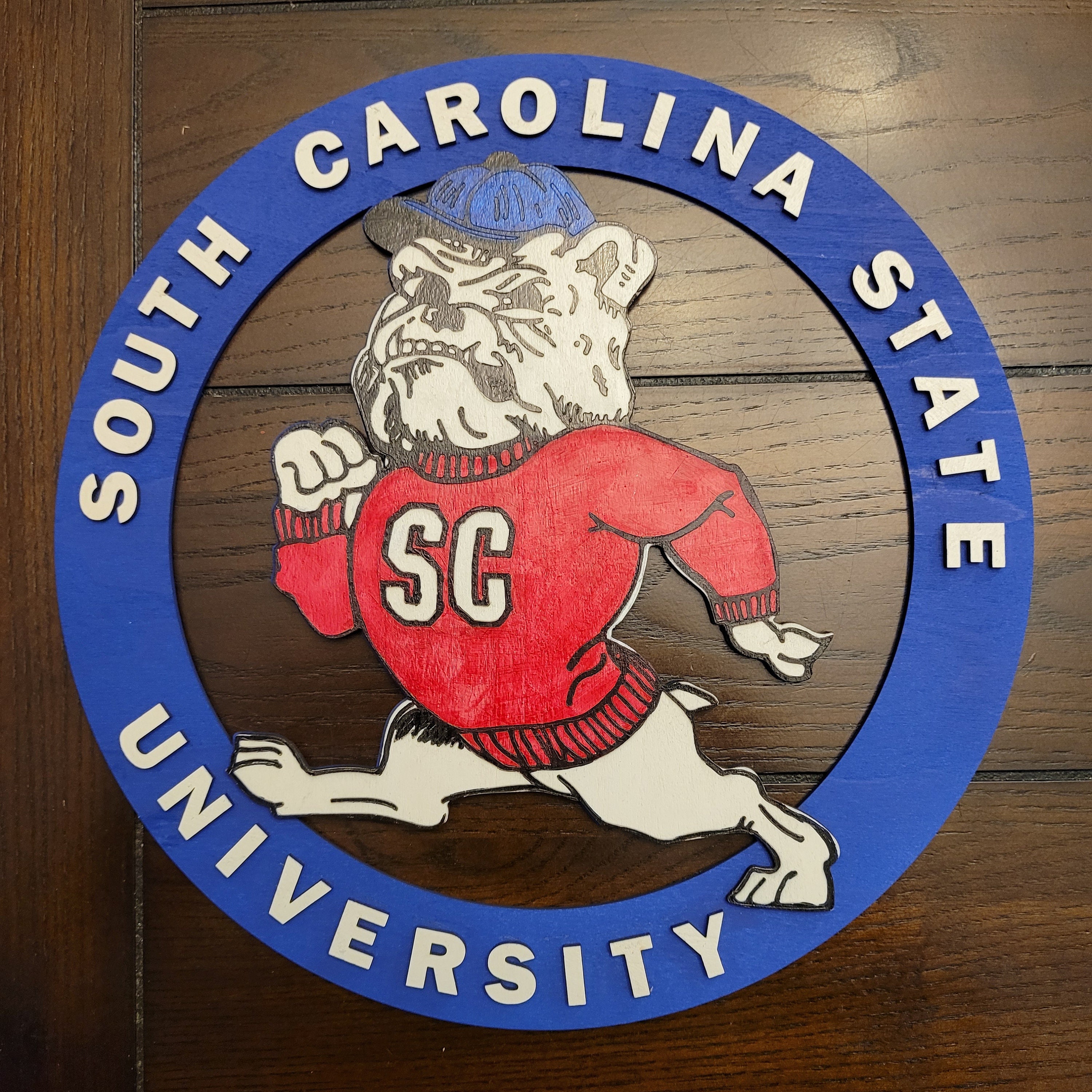 Custom Wood SC State University Wall Art - Etsy
