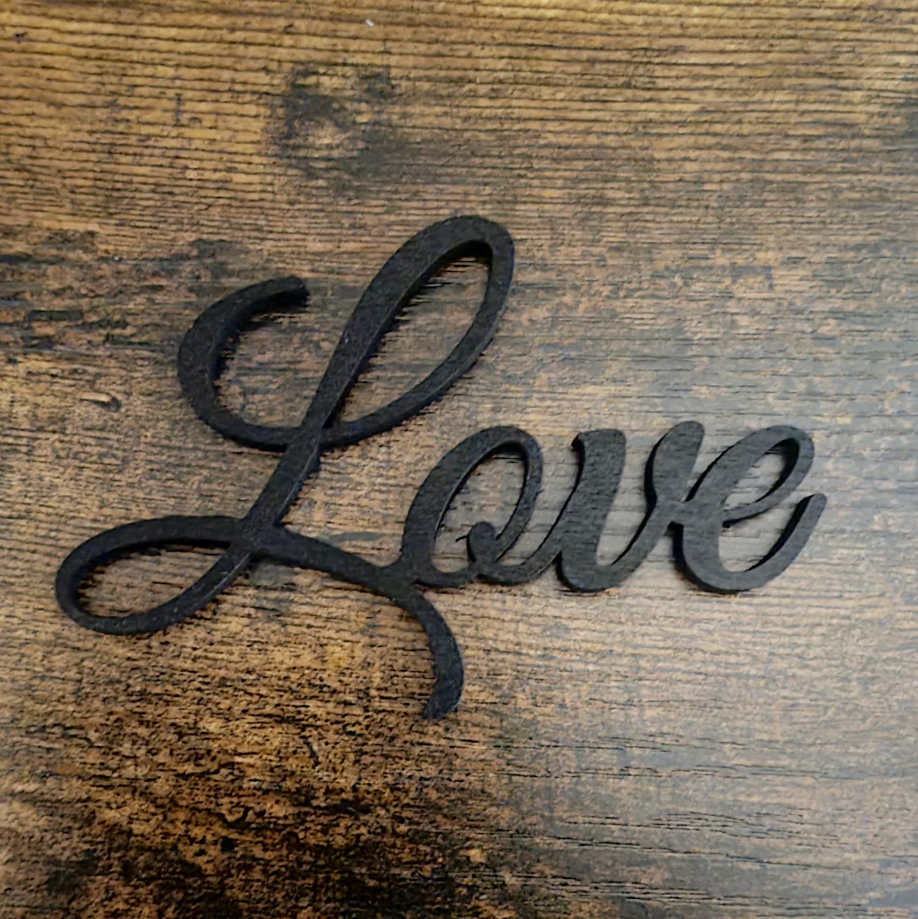 Love Loyalty Respect Wall Art | Table Decor - Etsy
