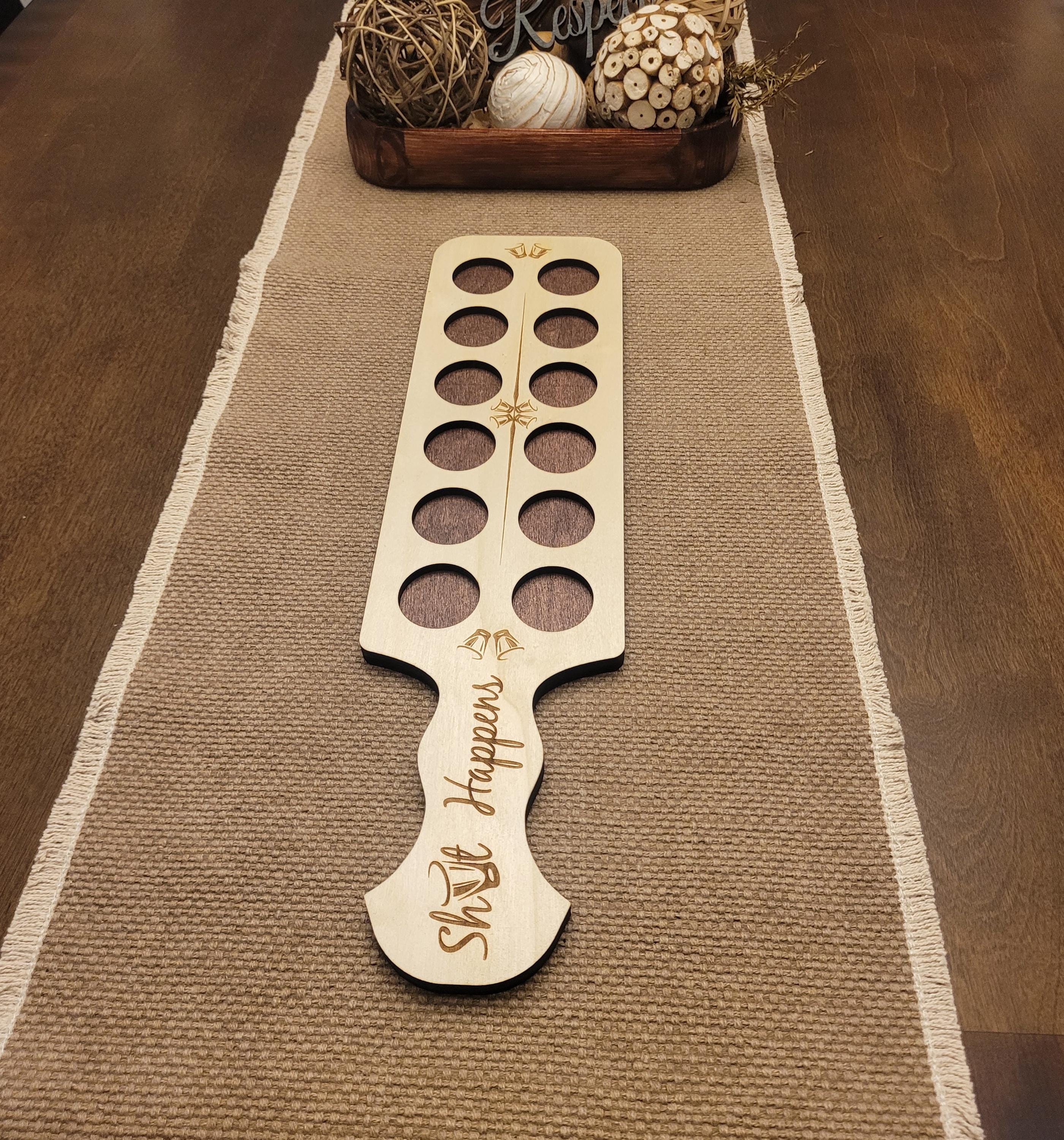 Personalized Shot Flight Board: Party Shot Serving Tray - Etsy