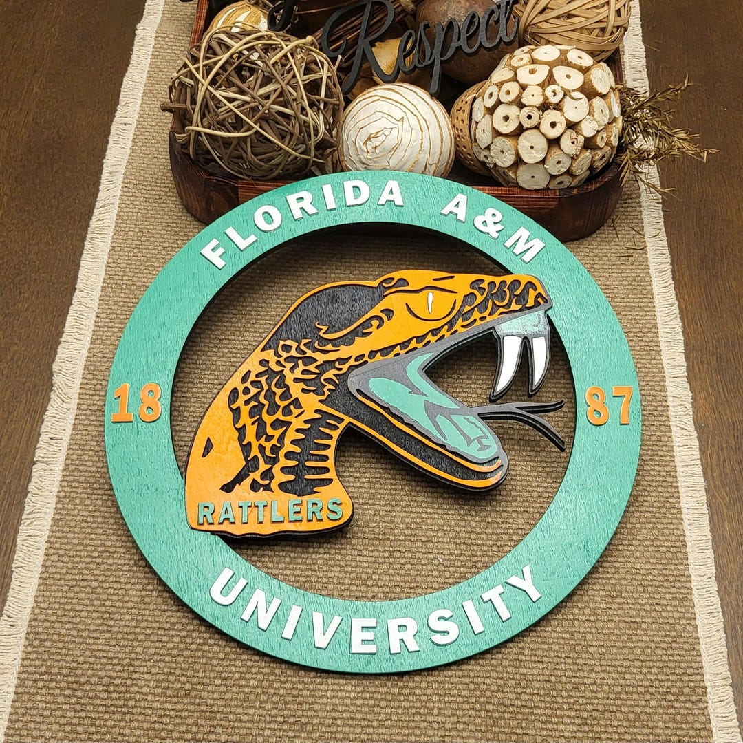 Custom Wood FAMU Wall Art | Sign - Etsy