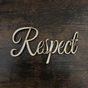 Love Loyalty Respect Wall Art | Table Decor - Etsy