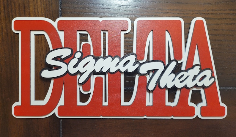 Delta Sigma Theta Wall Art - Etsy