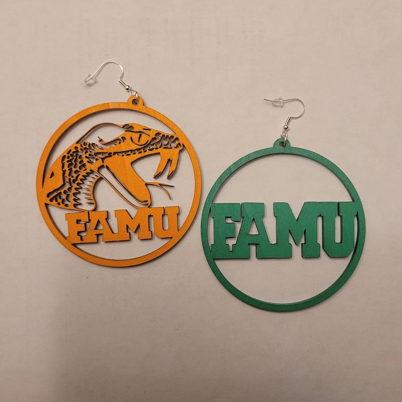 FAMU Hoop Earrings Jewelry - Etsy