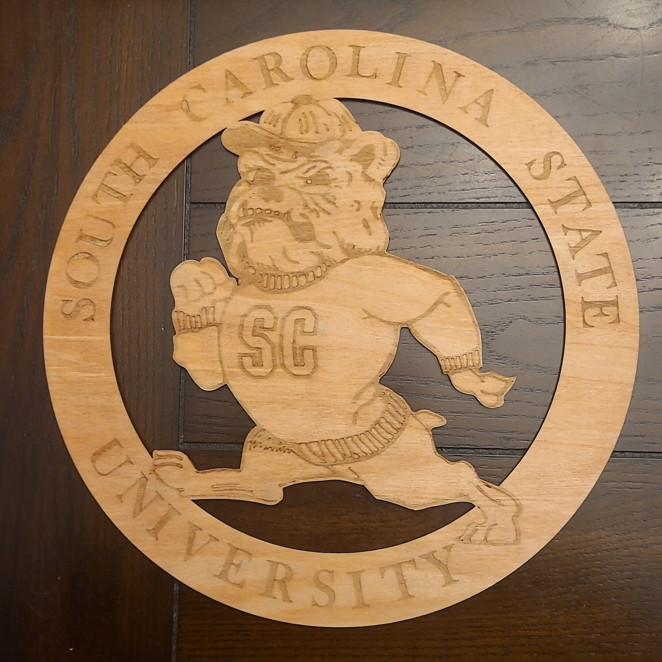 Custom Wood SC State University Wall Art - Etsy