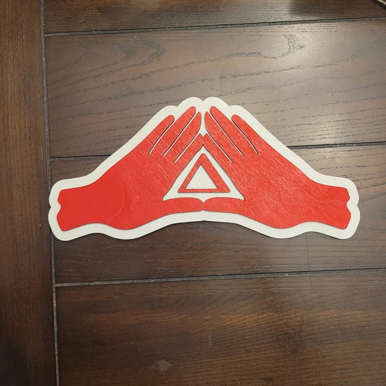 Delta Sigma Theta 'hands' - Etsy