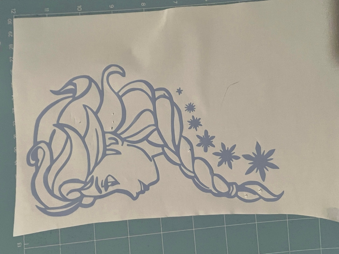 Elsa Frozen Vinyl Decal Sticker - Etsy