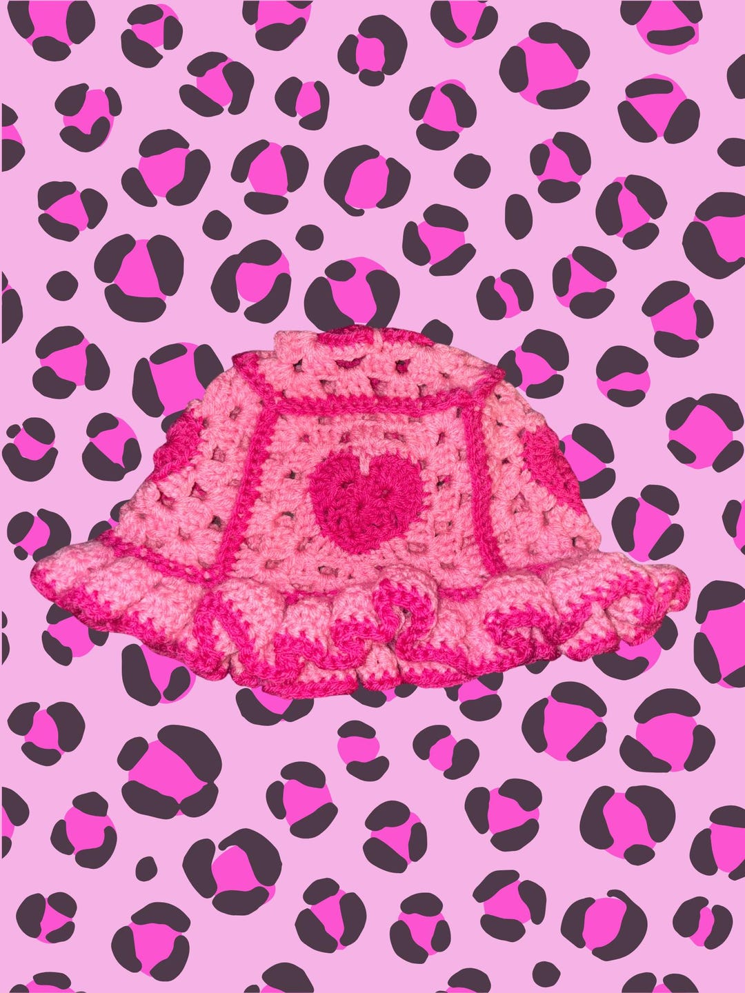 Luvr Girl baddie Bonnets Knit Crochet Hat Crochet Ruffle Hat Ruffle Hat ...