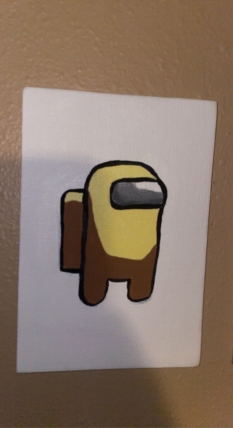 Original Among Us Painting - Etsy