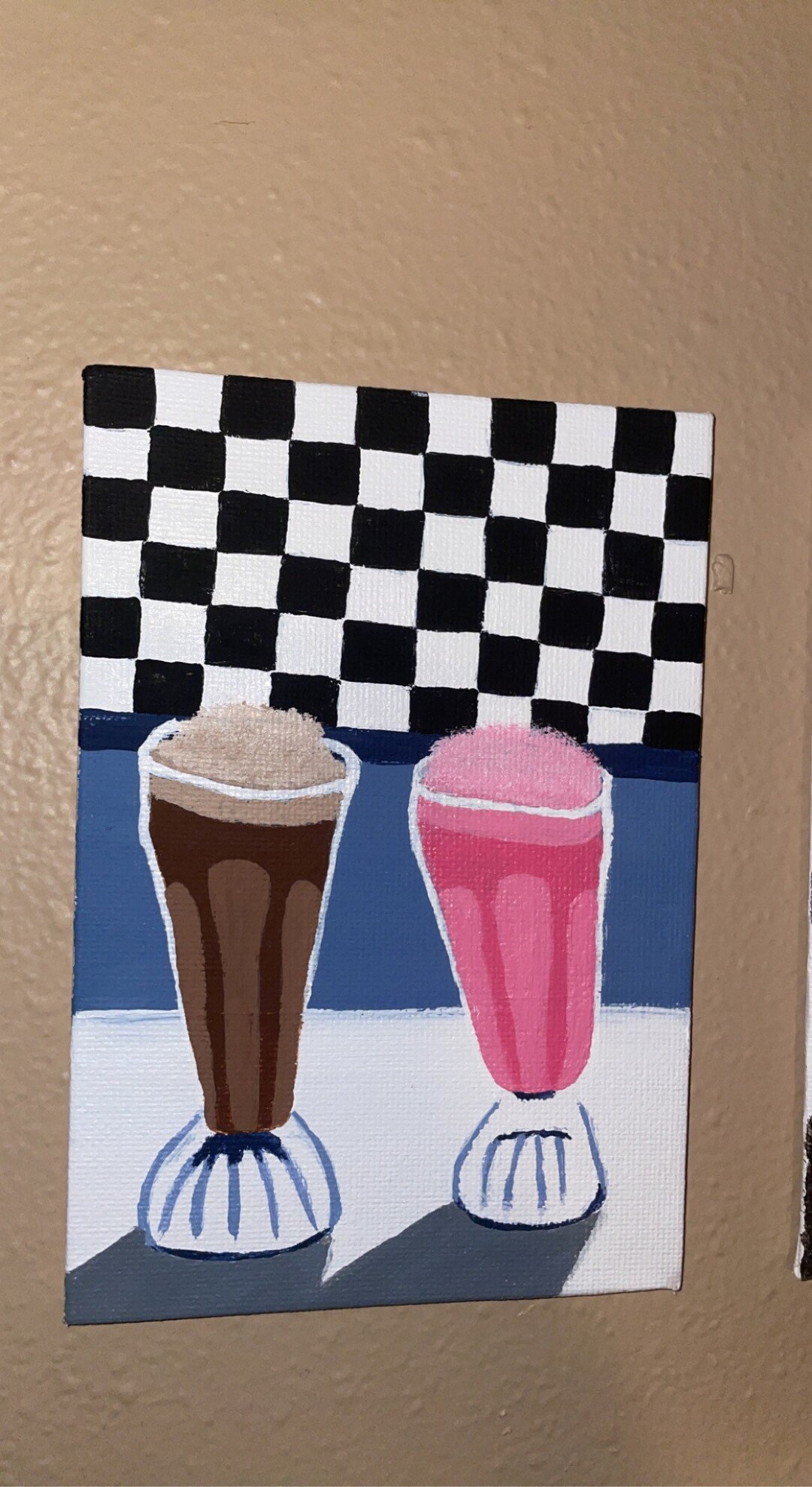 Original Milkshake Painting - Etsy
