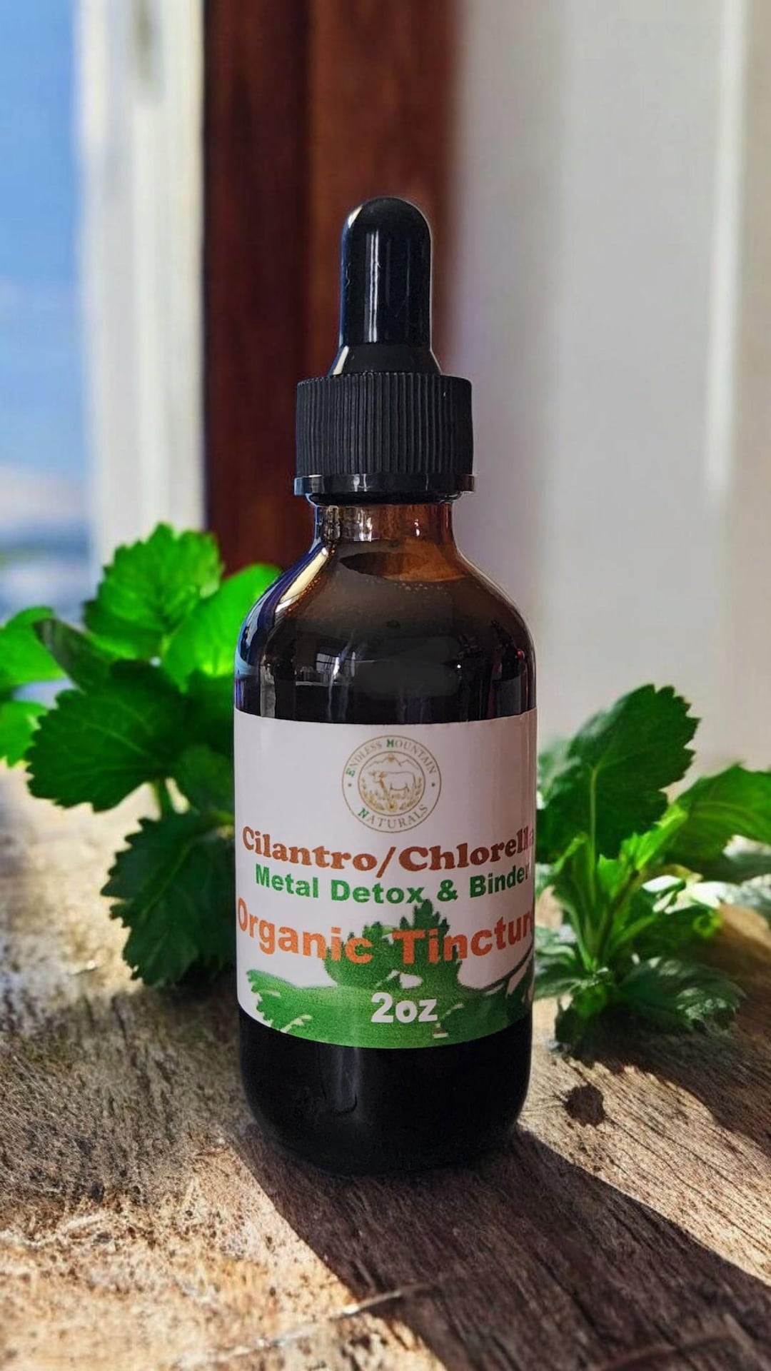 Organic Heavy Metal Detox Tincture. Cilantro, Chlorella, Toxin Binder ...