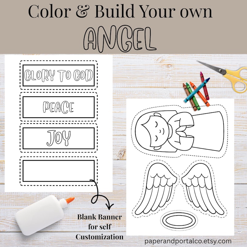 Free Printable Angel Printables - Etsy