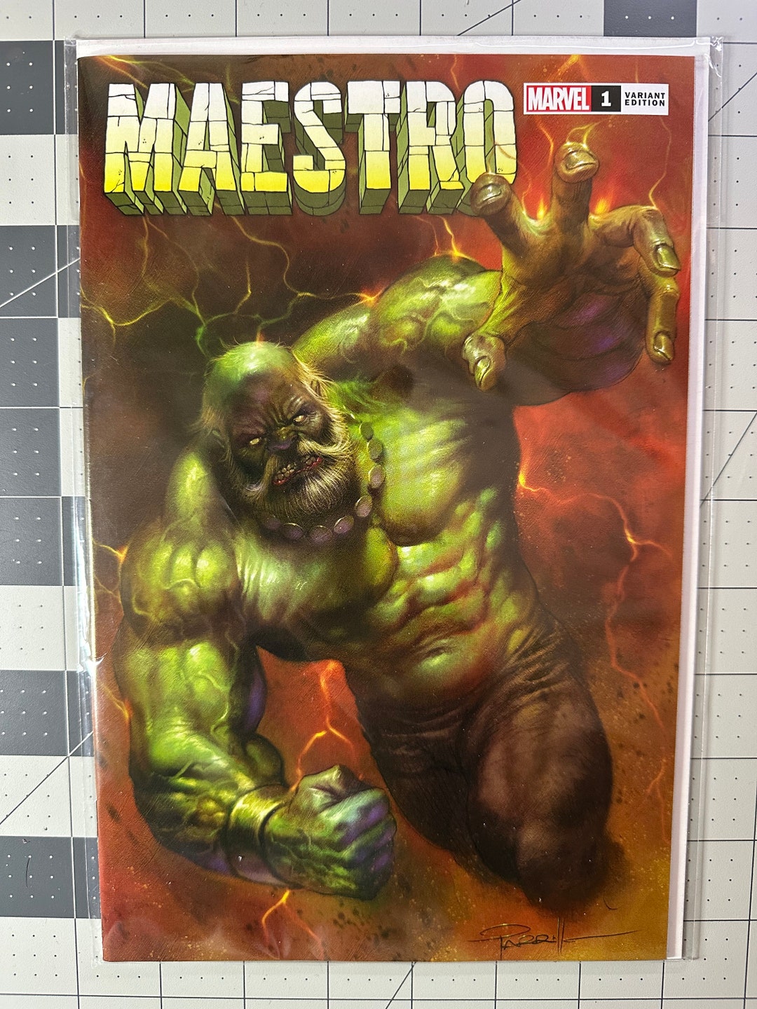Maestro 1 Lucio Parrillo Exclusive Variant Marvel Comics Hulk - Etsy