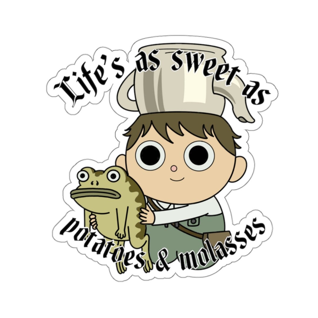 Over the Garden Wall Greg Potatoes and Molasses Kiss-cut Stickers - Etsy