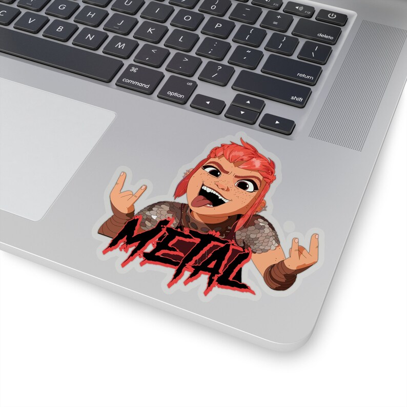 Nimona Movie Metal Comic Book Fan Art Kiss-cut Stickers - Etsy