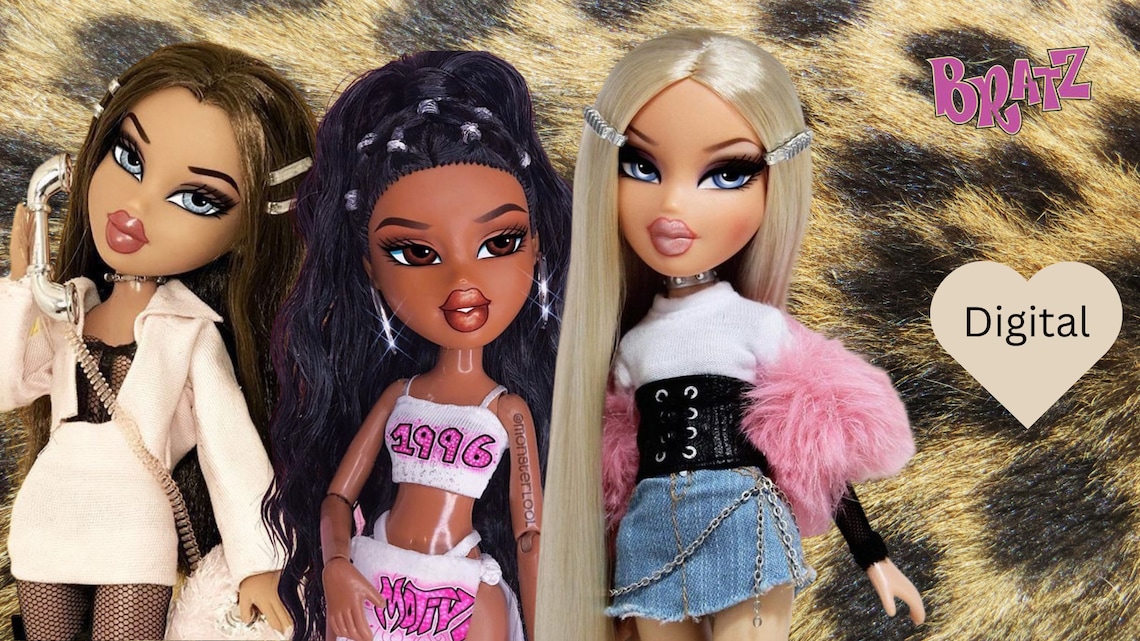 Bratz Dolls// Bratz PNG // Cute Desktop Wallpaper // Y2K - Etsy Canada
