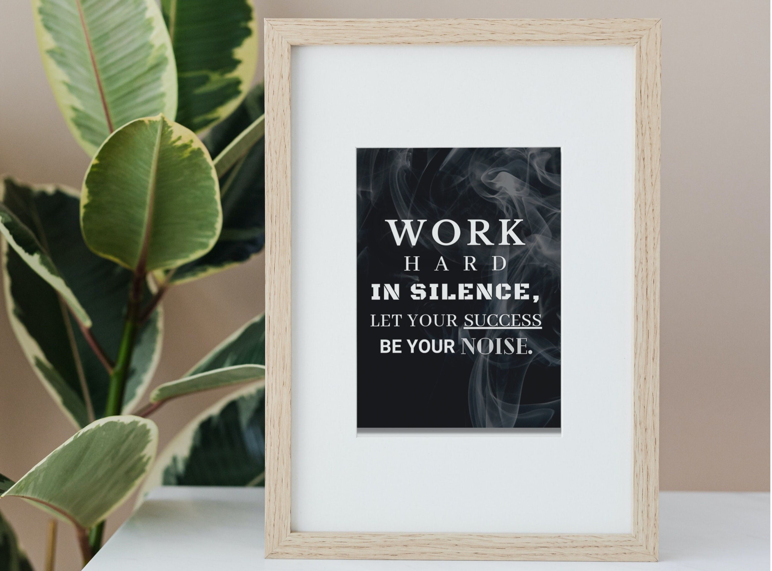 Stay Positive, Motivational Wall Art, Printable, Printable Wall Art ...