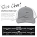 5x Snapback Trucker Cap Size Chart Hat Mockup Product Details Mockup ...