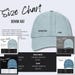 5 X Denim Hat (embroidery) Size Chart OTTO Cap 18-204 Hat Mockup ...