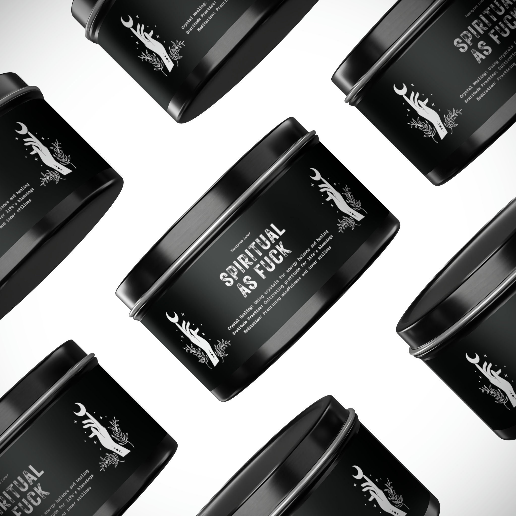 Spiritual AF Candle, Gold Candle, Motivation Candle, Magic Candle ...