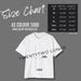 5 X AS Colour 5080 Size Chart Printify AS Colour Size Chart, POD Mockup ...