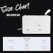 5 X Mini Clutch Bag Size Chart WOYC Size Chart Printify Bag Mockup Size ...