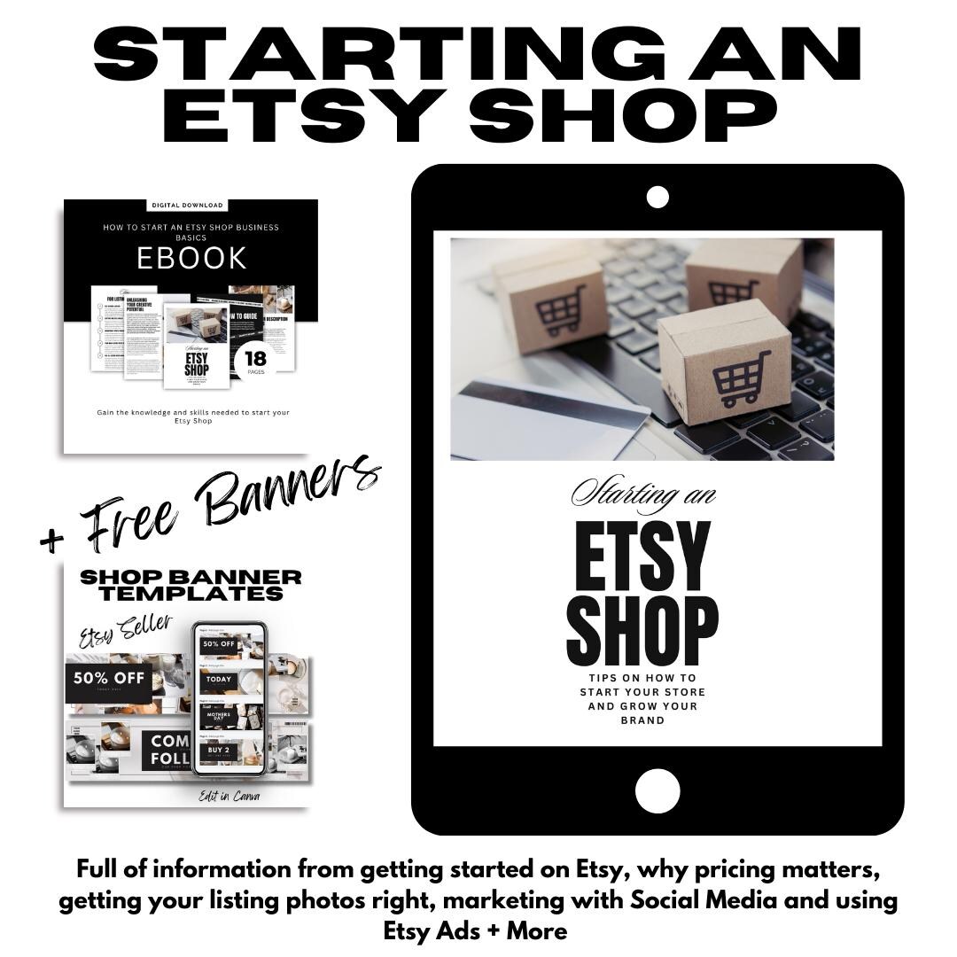 How to Start an Etsy Shop Sell on Etsy Seller Template for Small ...