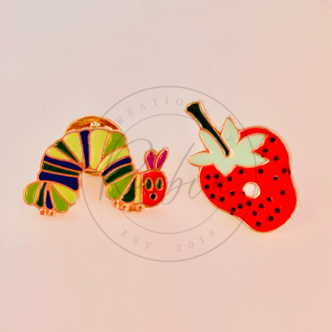The Hungry Caterpillar Pins - Etsy
