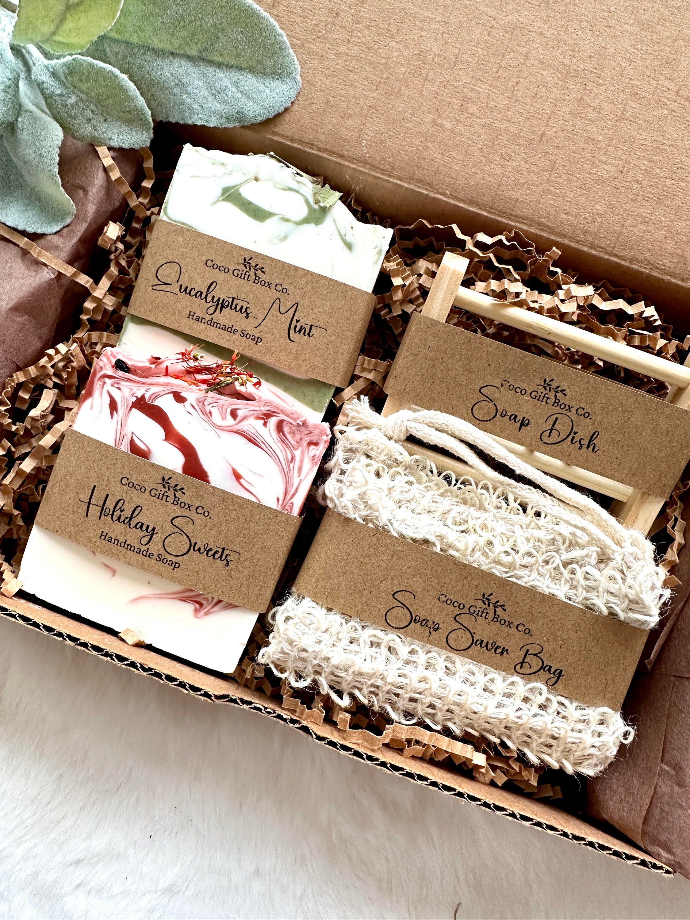 Christmas Soap Gift Box Christmas Spa Gift Set Holiday Gift Set ...