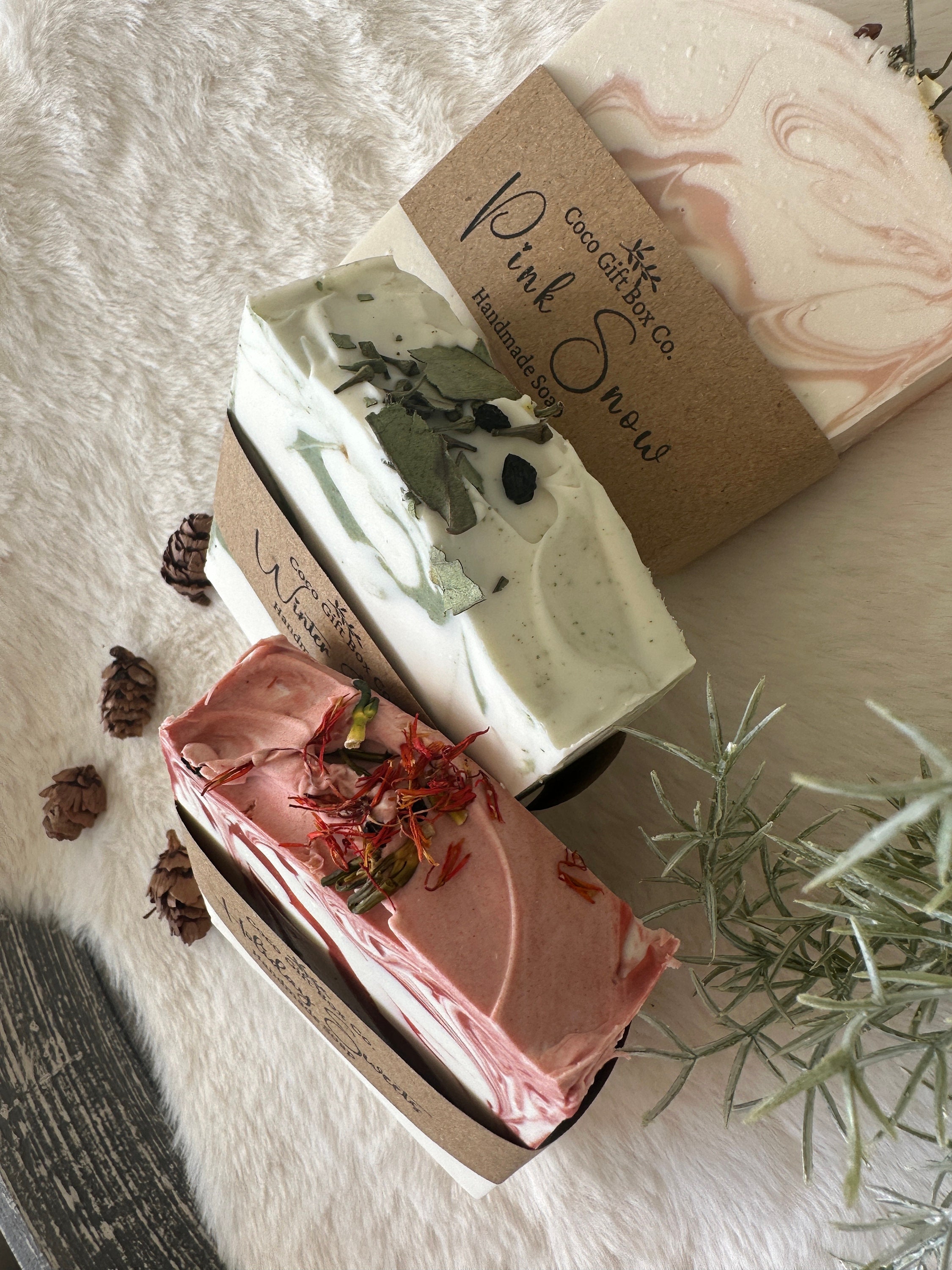 Christmas Soap Gift Box Christmas Spa Gift Set Holiday Gift Set ...