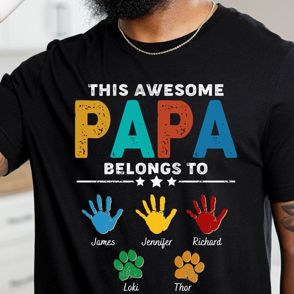Awesome Dad T Shirt - Etsy
