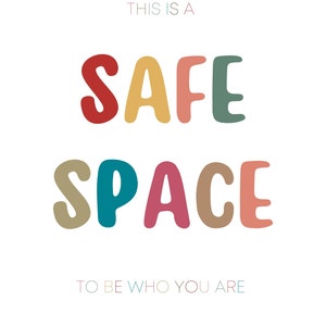 Set of 7 Classroom Posters, Affirmations, Playroom Wall Decor, Playroom ...