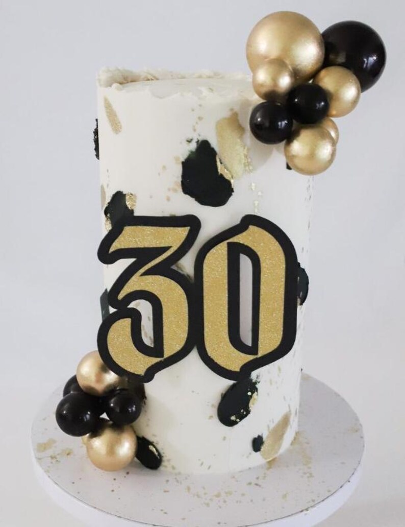 1920's / Gangster / Cholo Number Cake Topper - Etsy